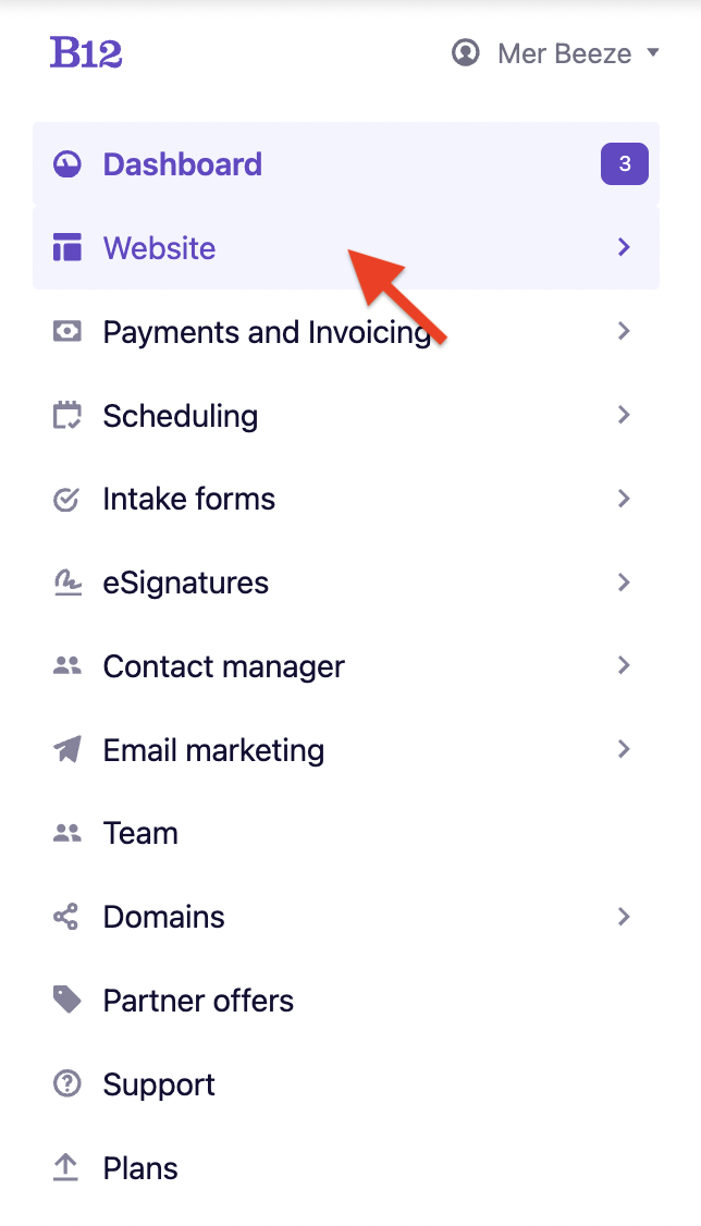 Updating section backgrounds in the B12 editor